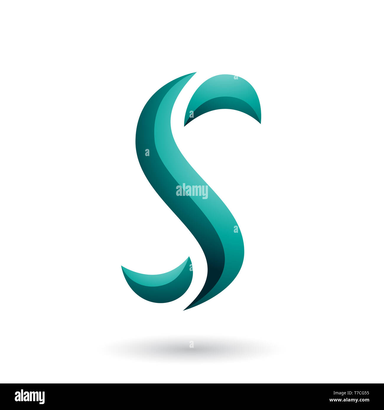 S Shaped Snake Illustration High Resolution Stock Photography and ...
