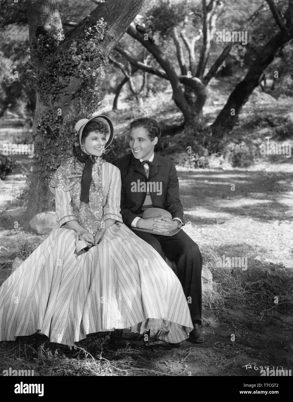 Katharine Hepburn as Jo March Douglass Montgomery as Laurie LITTLE ...