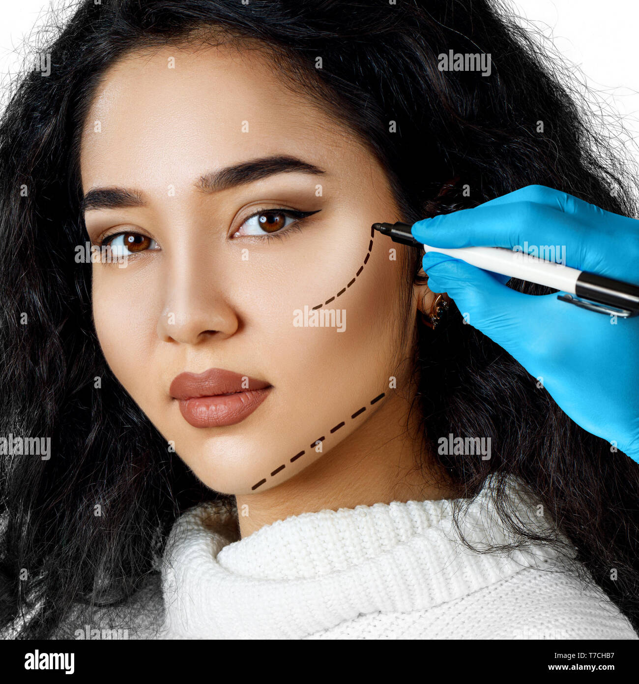 Plastic correction hi-res stock photography and images - Alamy