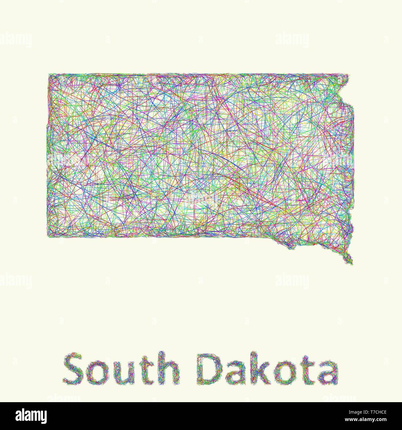 Sioux falls south dakota Stock Vector Images - Alamy