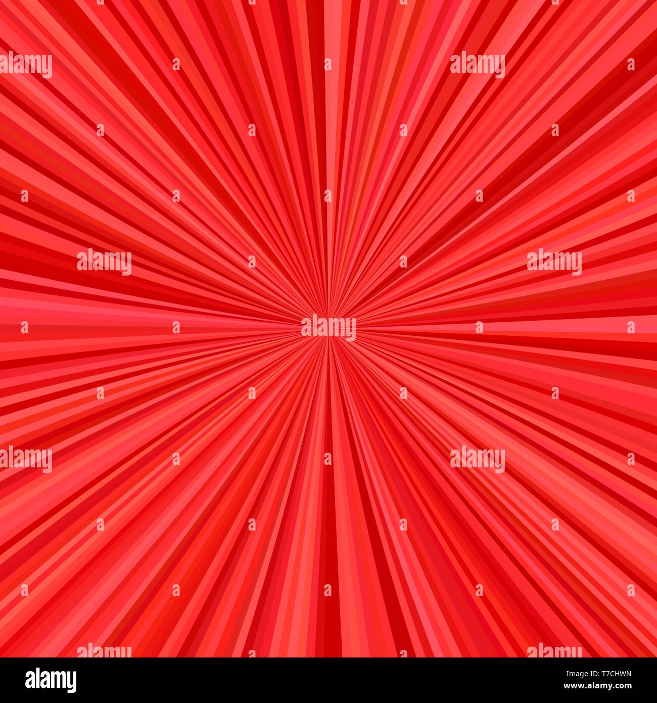Red explosion background from radial stripes Stock Vector Image & Art ...