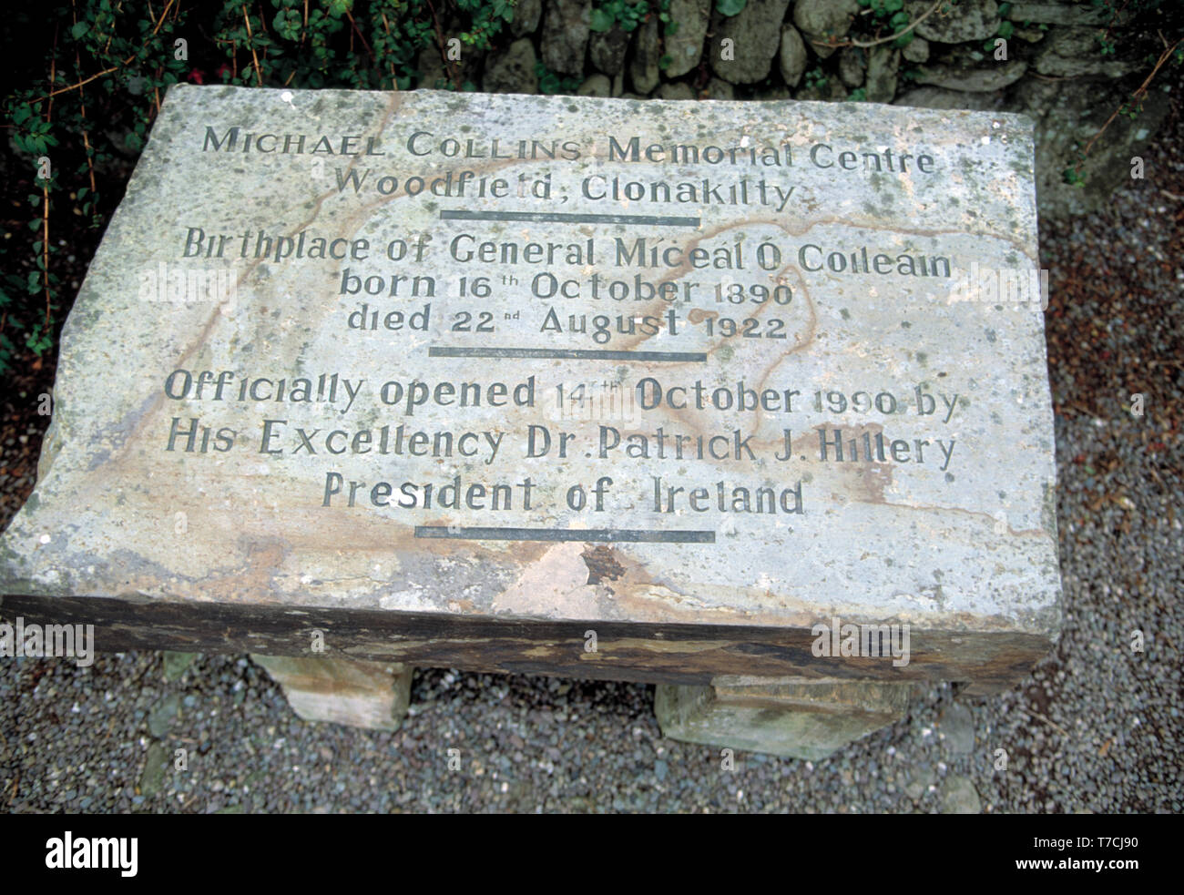 michael collins historical memorabilia, west cork Stock Photo - Alamy