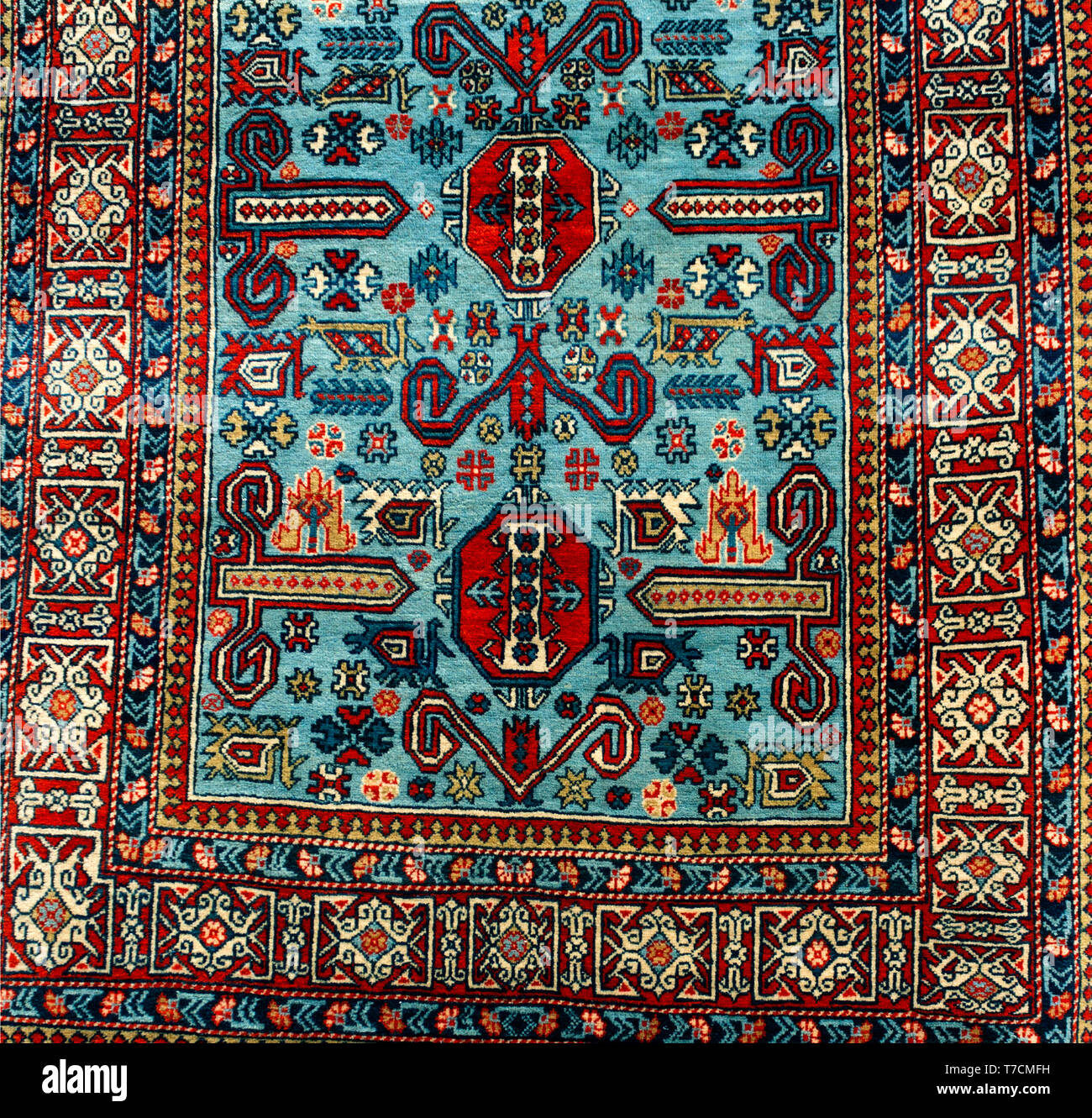 An ancient Armenian carpet texture pattern Stock Photo - Alamy