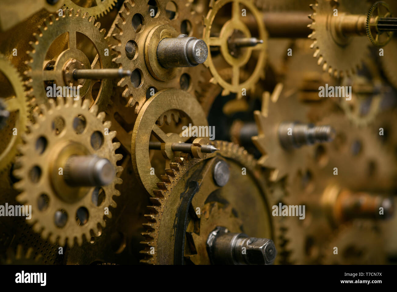 Mechanism of gears hi-res stock photography and images - Alamy
