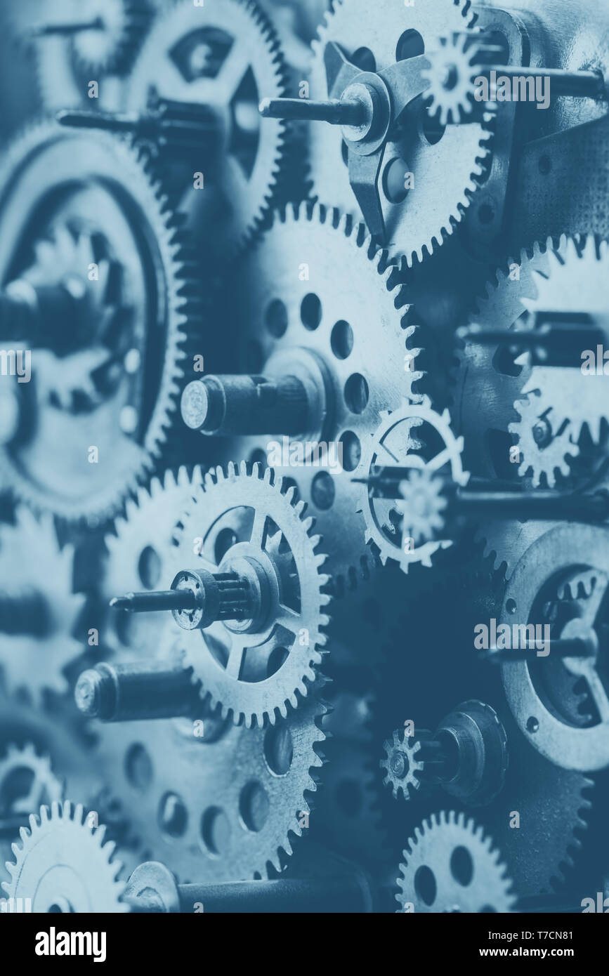 Mechanism of gears hi-res stock photography and images - Alamy
