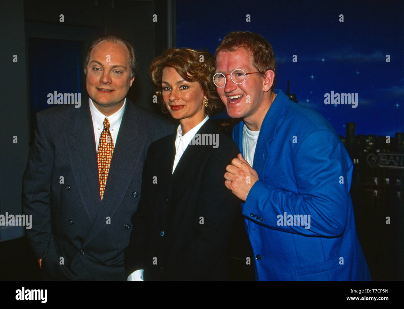 RTL Nachtshow, Late-Night-Talkshow, Deutschland 1994, Moderator Thomas ...