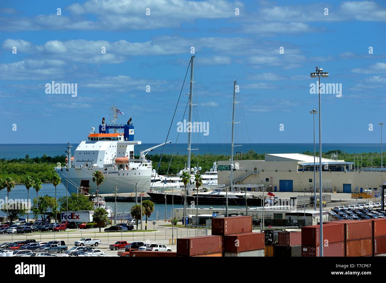 Fort Lauderdale, Florida, USA - 16th April 2019:Yacht Express ...