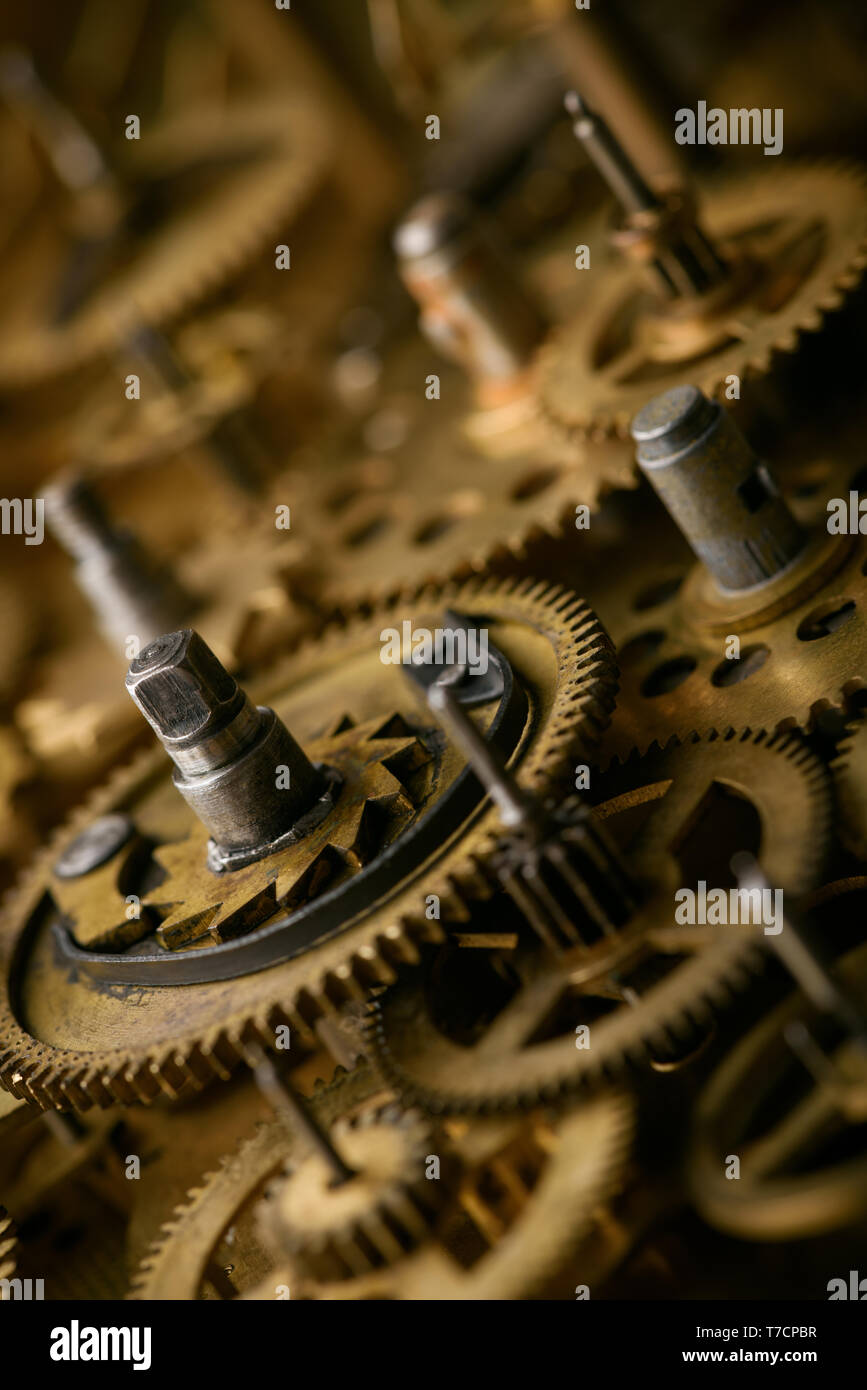 Old mechanism hi-res stock photography and images - Alamy