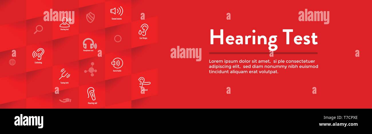 Hearing test adult hi-res stock photography and images - Alamy