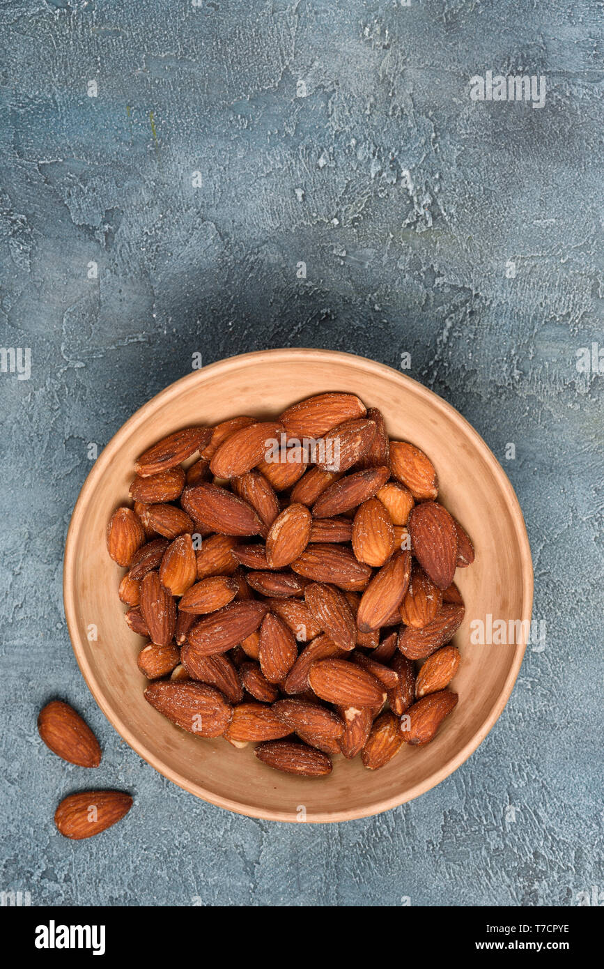 Salted roasted almonds hi-res stock photography and images - Alamy