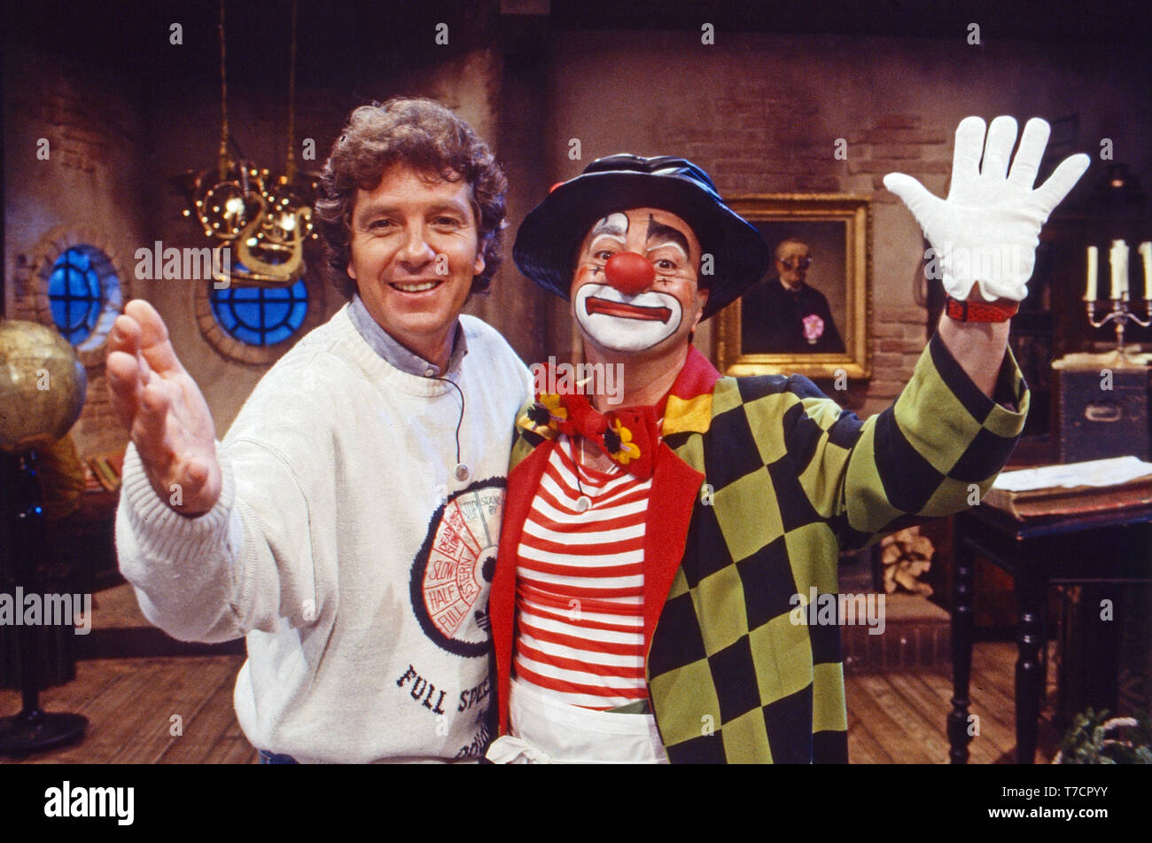 Adventskalender, Weihnachtsshow 1991 mit Moderator Michael Schanze und ...