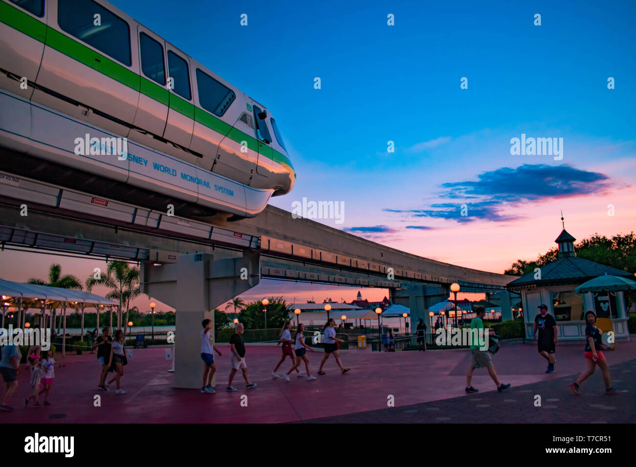 Walt disney world monorail system hi-res stock photography and images ...