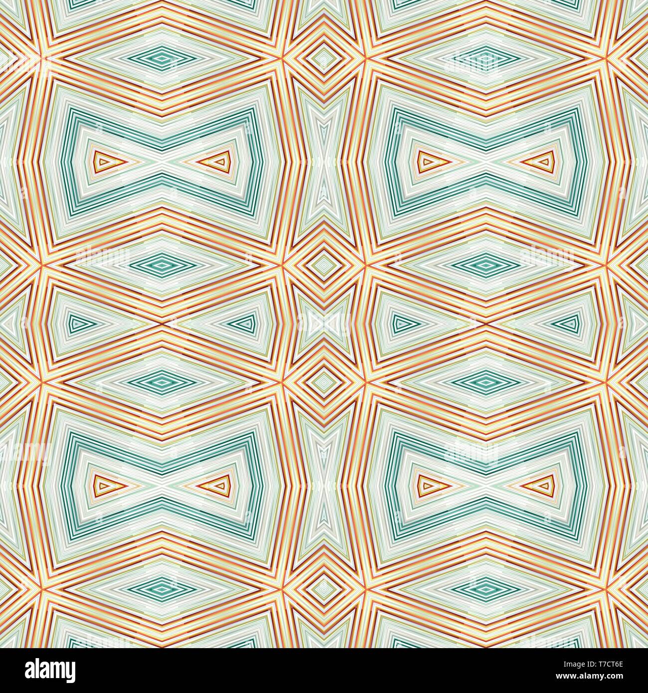 abstract glossy light gray, peru and teal blue seamless pattern Stock ...