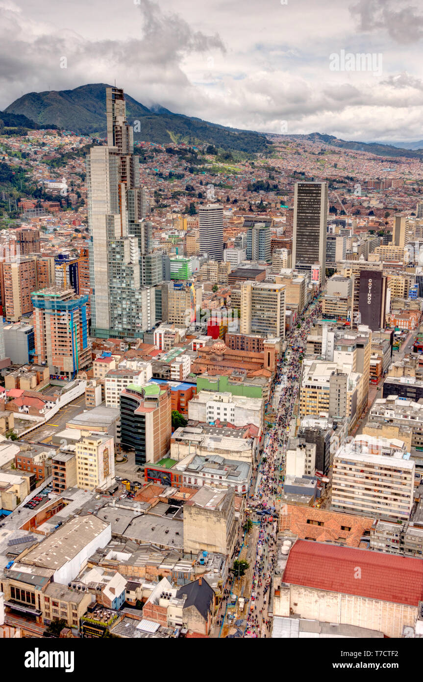 Bogota cityscape, Colombia Stock Photo - Alamy