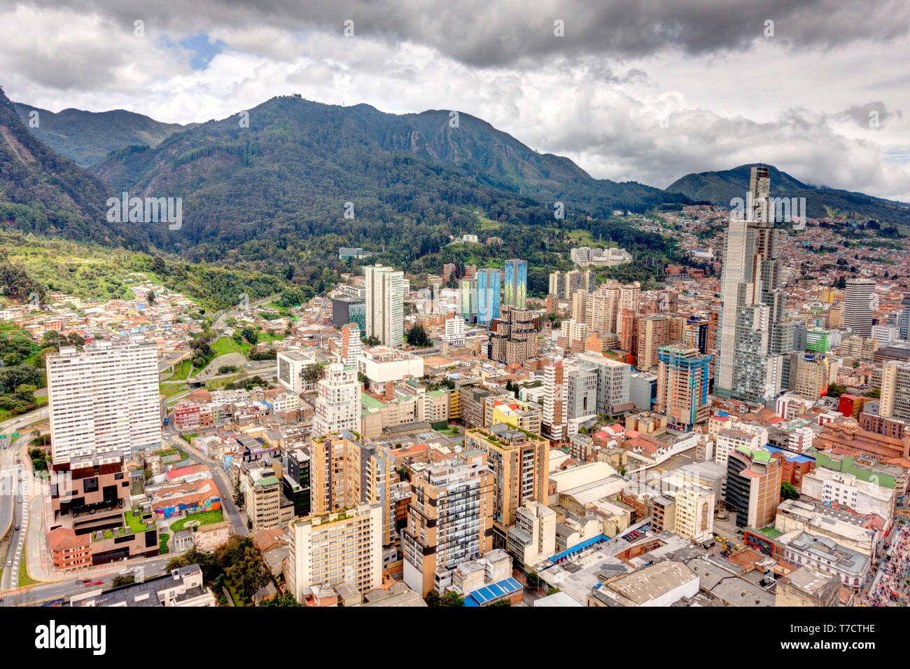 Streets of downtown bogota hi-res stock photography and images - Alamy