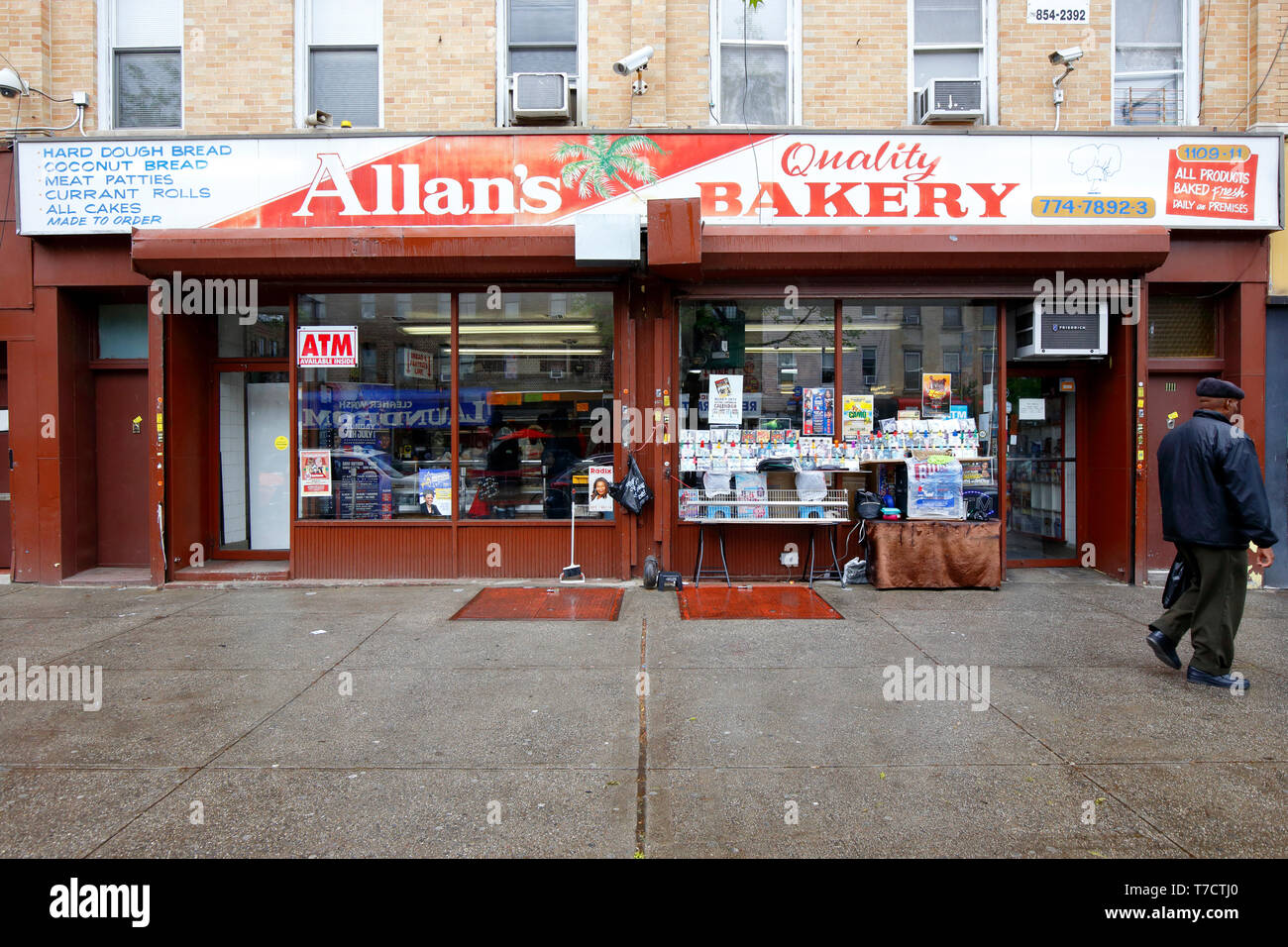 [historical storefront] Allan's Bakery, 1109 Nostrand Ave, Brooklyn, NY ...