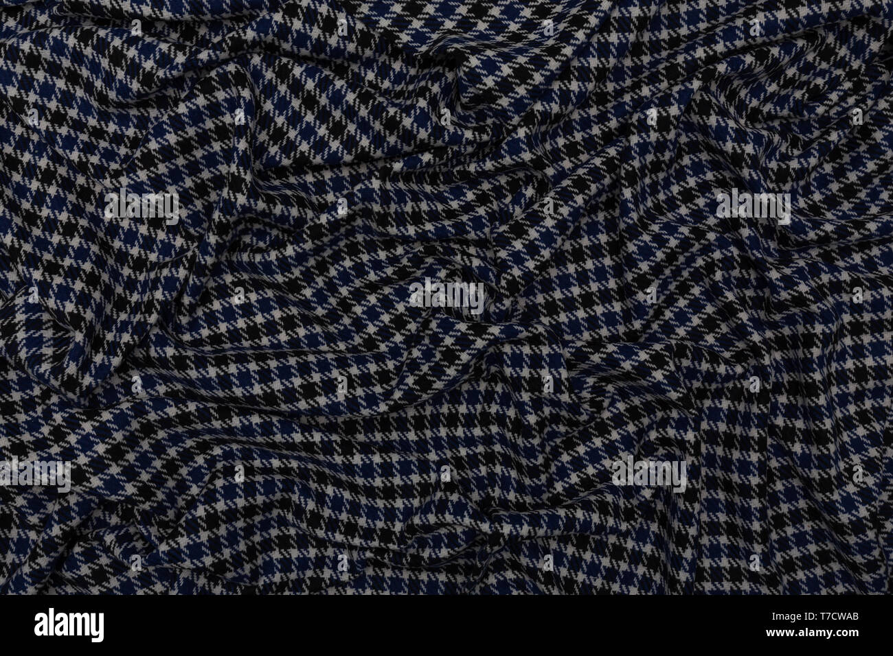 Creative checkered fabric with textile texture background Stock Photo ...