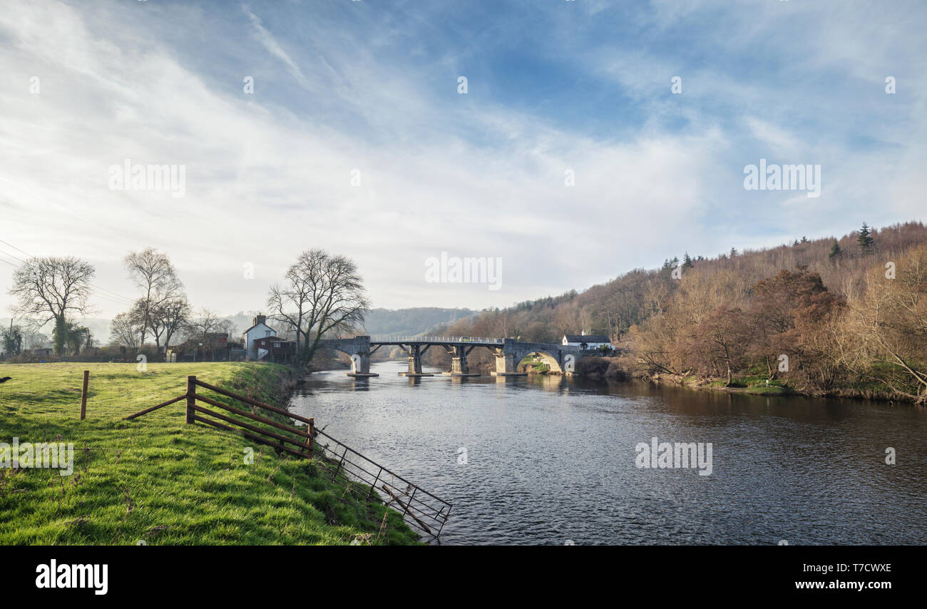 Whitney on wye toll bridge hi-res stock photography and images - Alamy