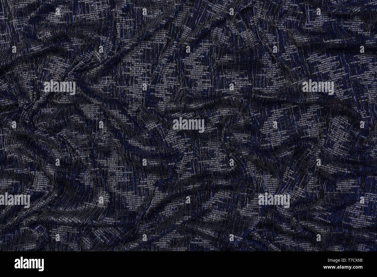 Creative blue fabric with textile texture background Stock Photo - Alamy