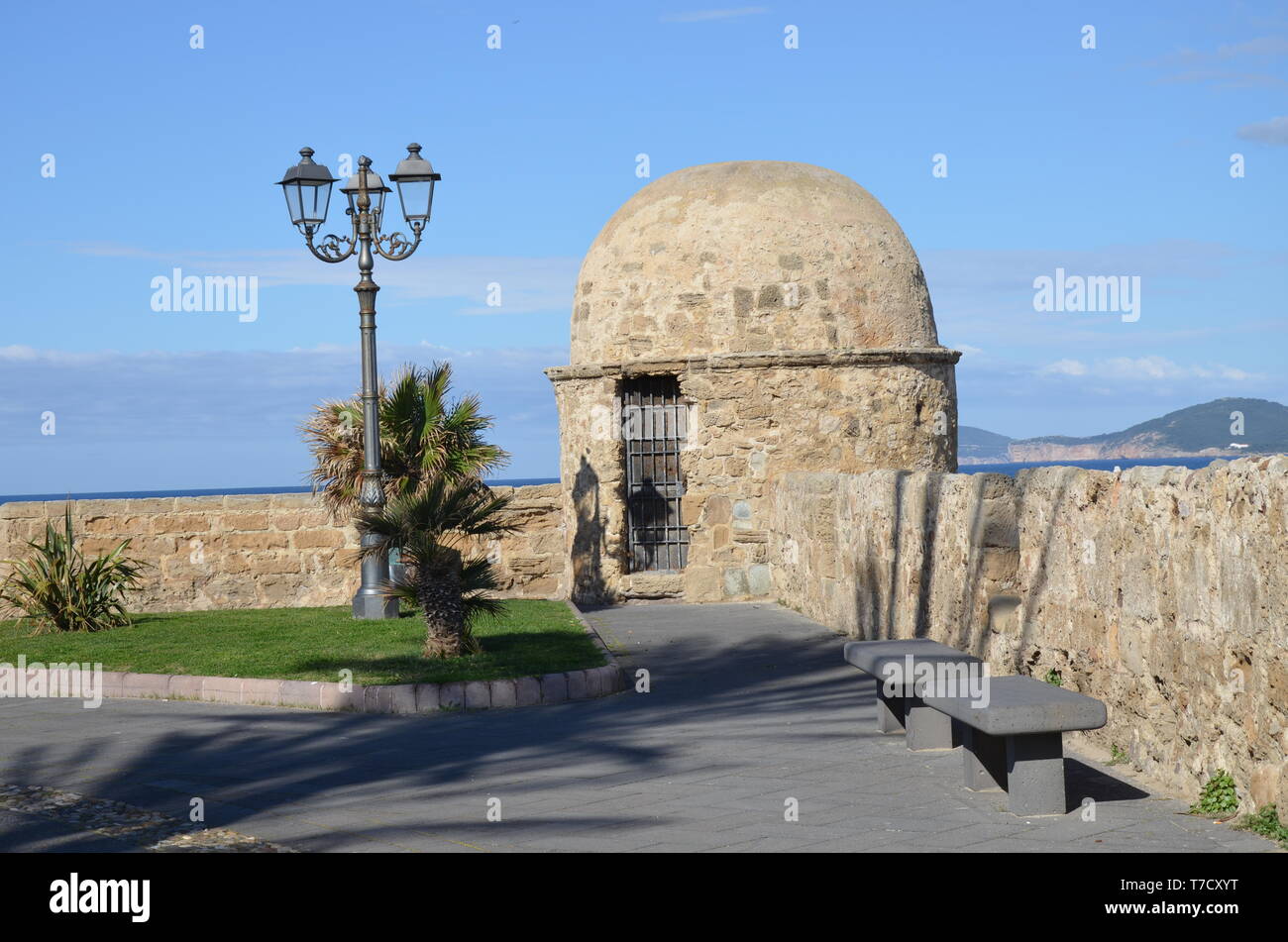 Alghero old town,sardinia,Italy Stock Photo - Alamy
