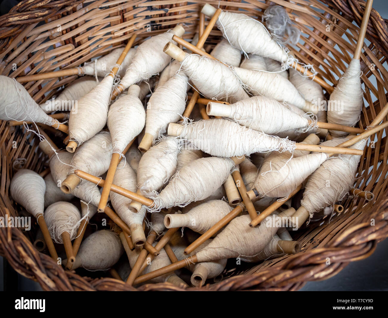 Cotton warping mill hi-res stock photography and images - Alamy