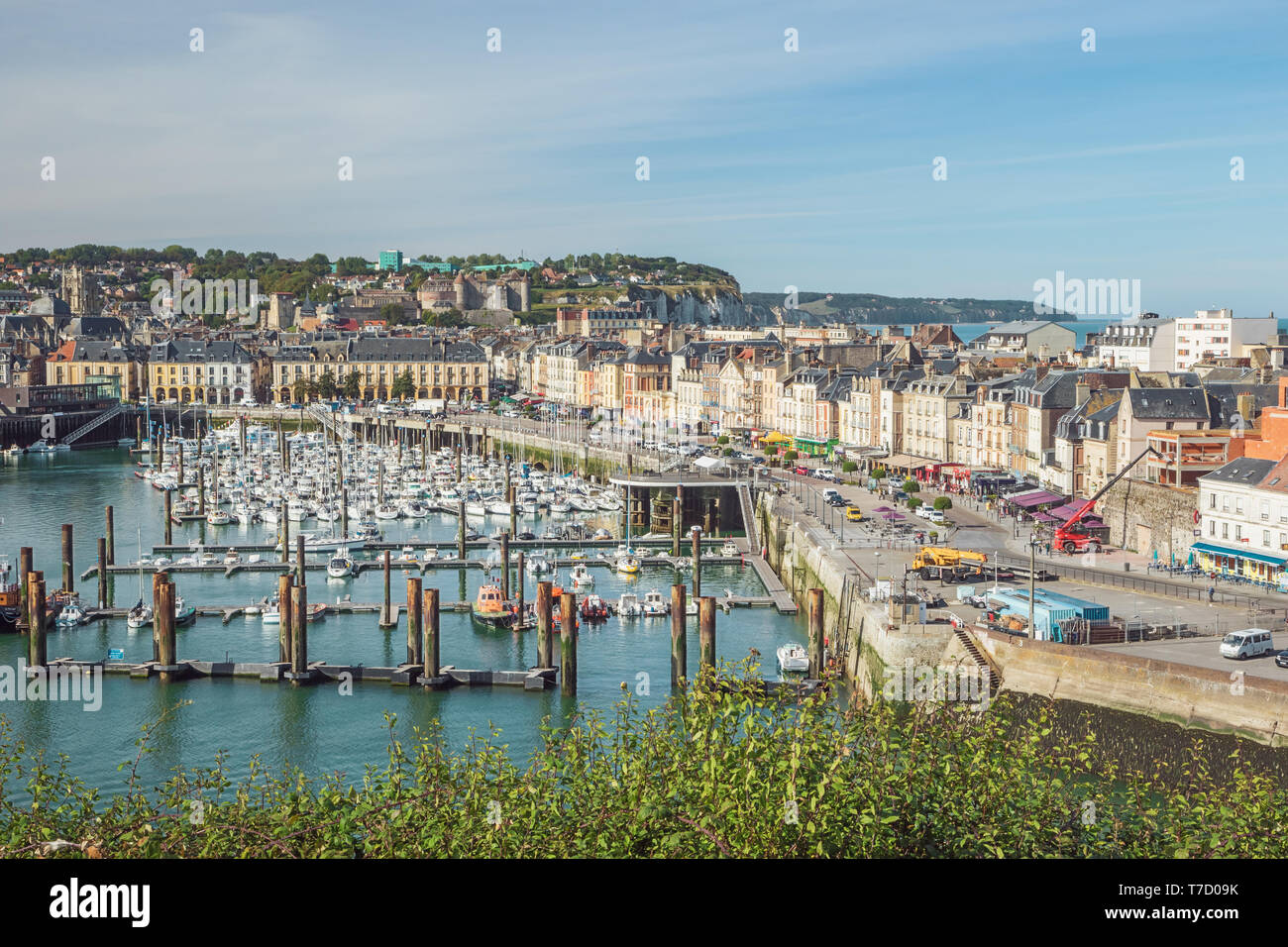 Skyline at the port of dieppe hi-res stock photography and images - Alamy