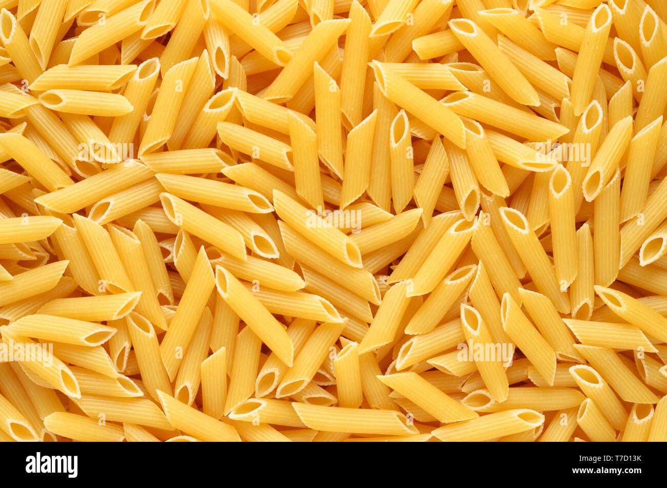 Penne pasta pattern Stock Photo - Alamy