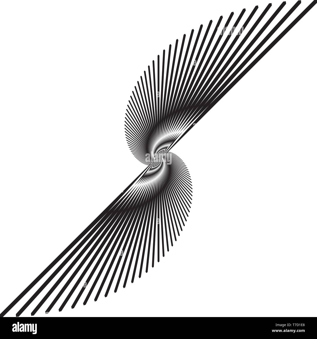 black on transparent background abstract arabesque bird fliing illusion ...