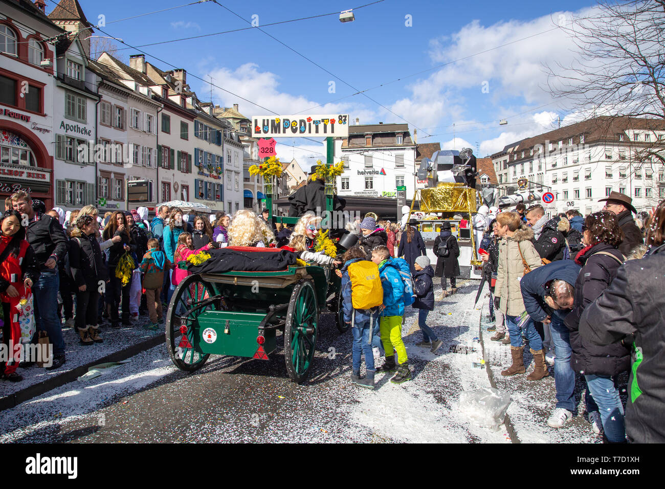 Carnival of Basel 2019 Stock Photo - Alamy