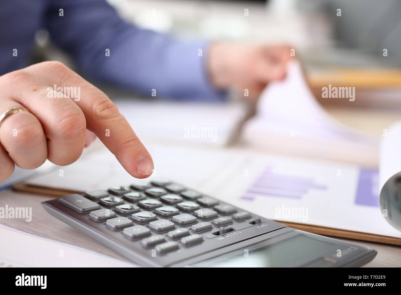 Finance Budget Tax Calculation Expenses Report Stock Photo - Alamy