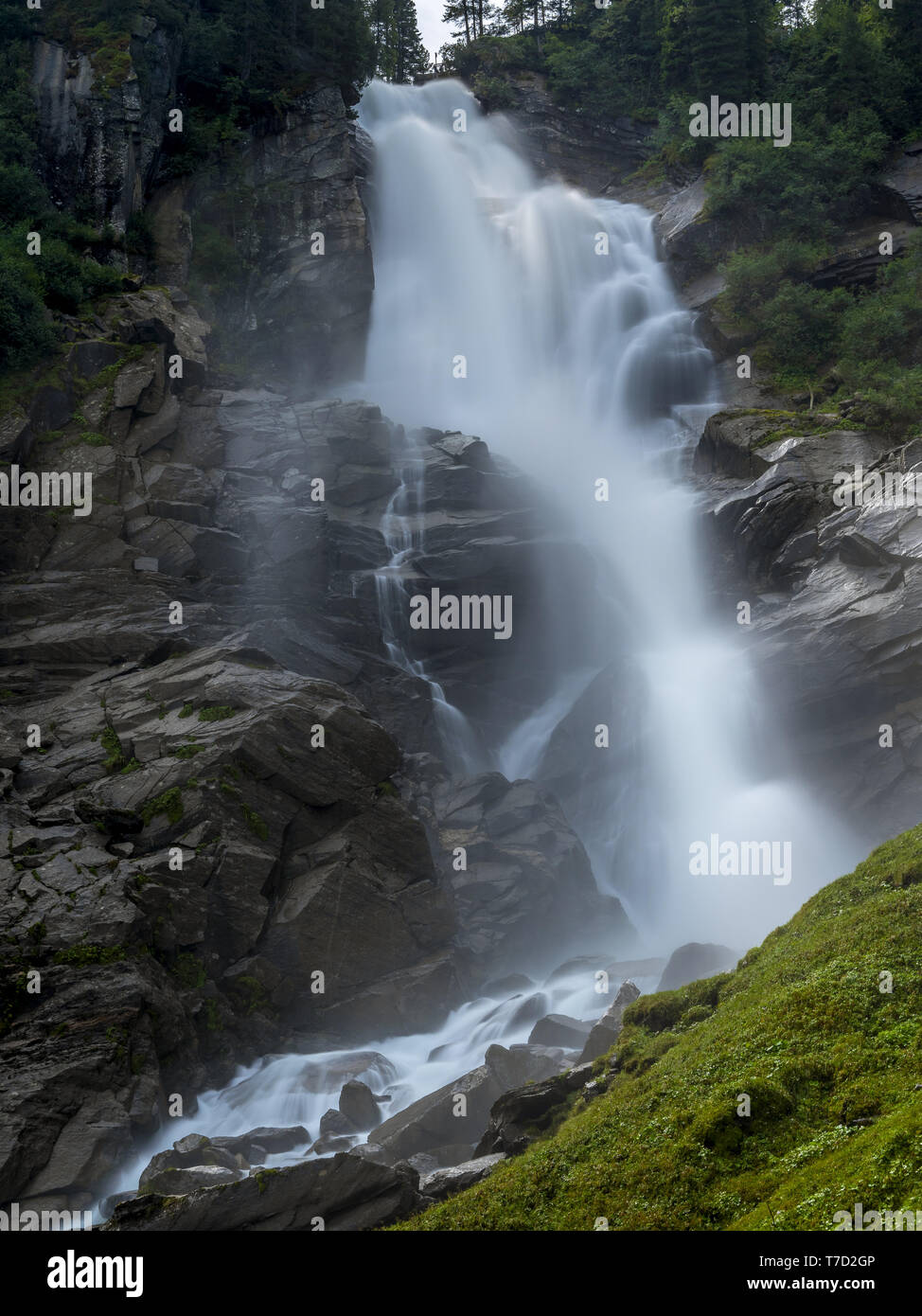 Krimmler Falls, Salzburger Land, Austria Stock Photo - Alamy