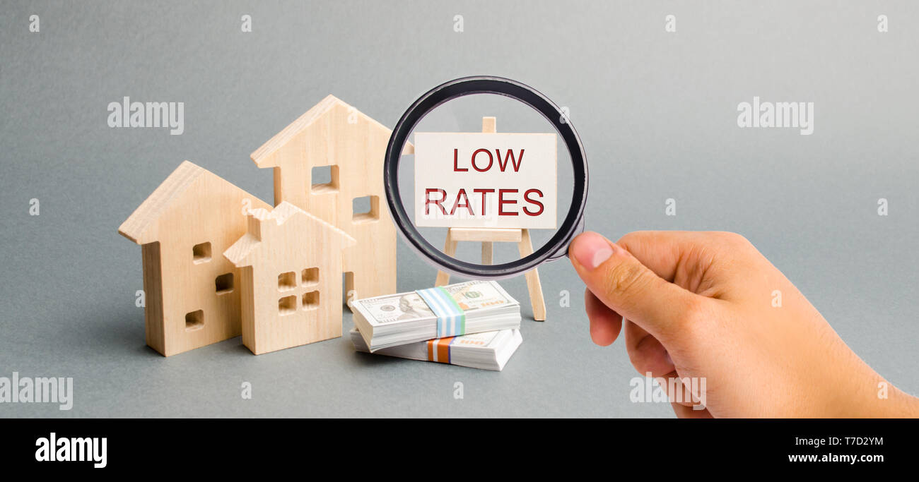 Bank rate poster hi-res stock photography and images - Alamy