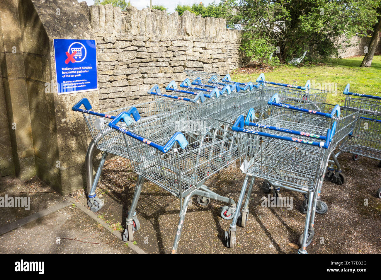 Trolley park hi-res stock photography and images - Alamy