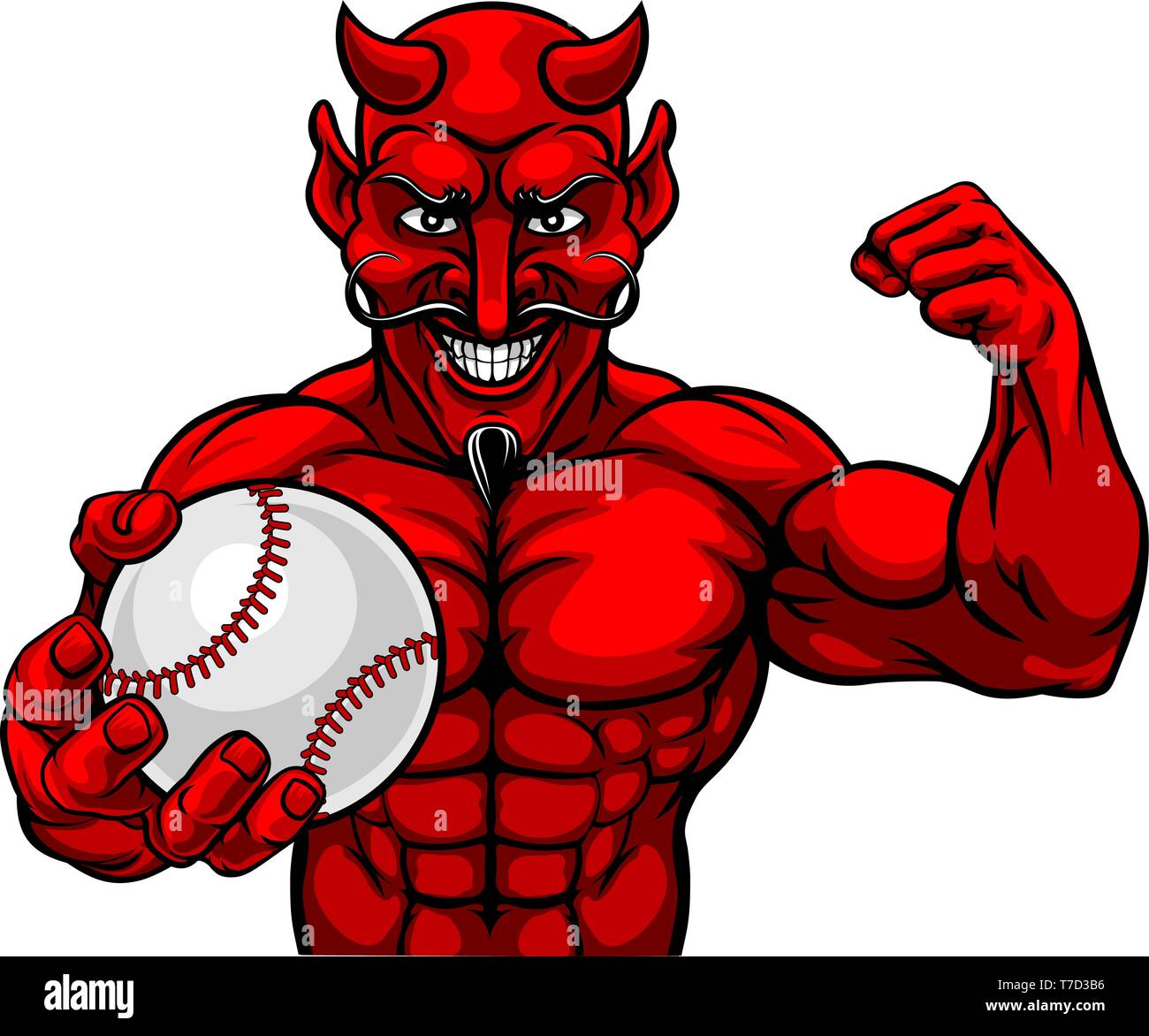 Muscular man baseball hi-res stock photography and images - Alamy