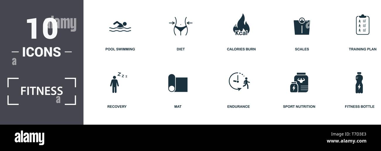 Woman aerobics swimming pool Stock Vector Images - Alamy