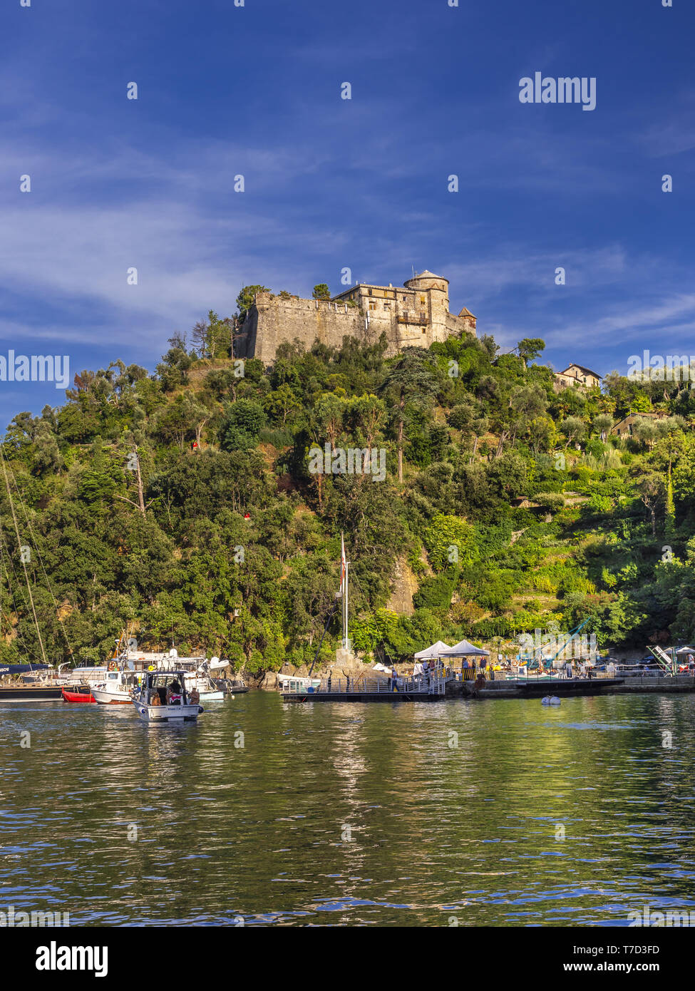 Castello Brown in Portofino, Italy Stock Photo - Alamy