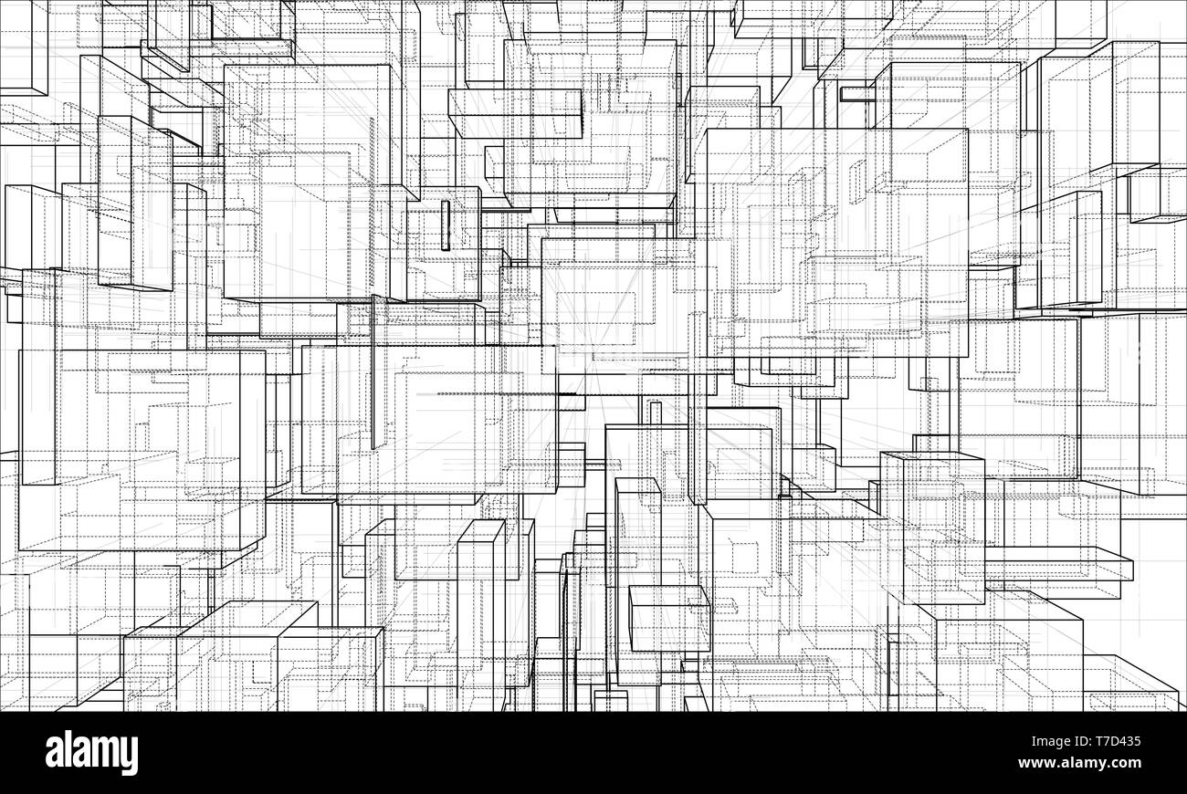 Vector abstract boxes background Stock Vector Image & Art - Alamy