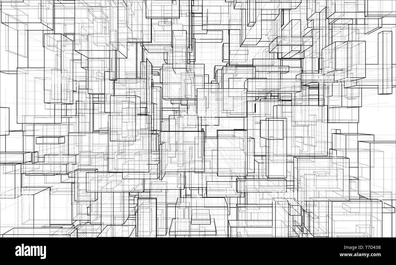 Vector abstract boxes background Stock Vector Image & Art - Alamy