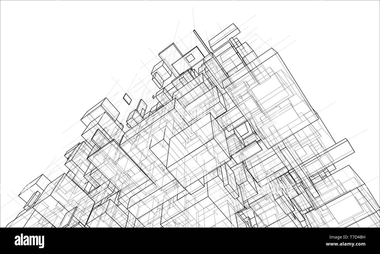 Vector abstract boxes background Stock Vector Image & Art - Alamy