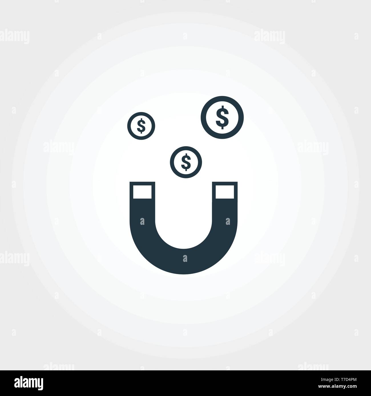 Investment icon. Monochome premium design from business icons ...