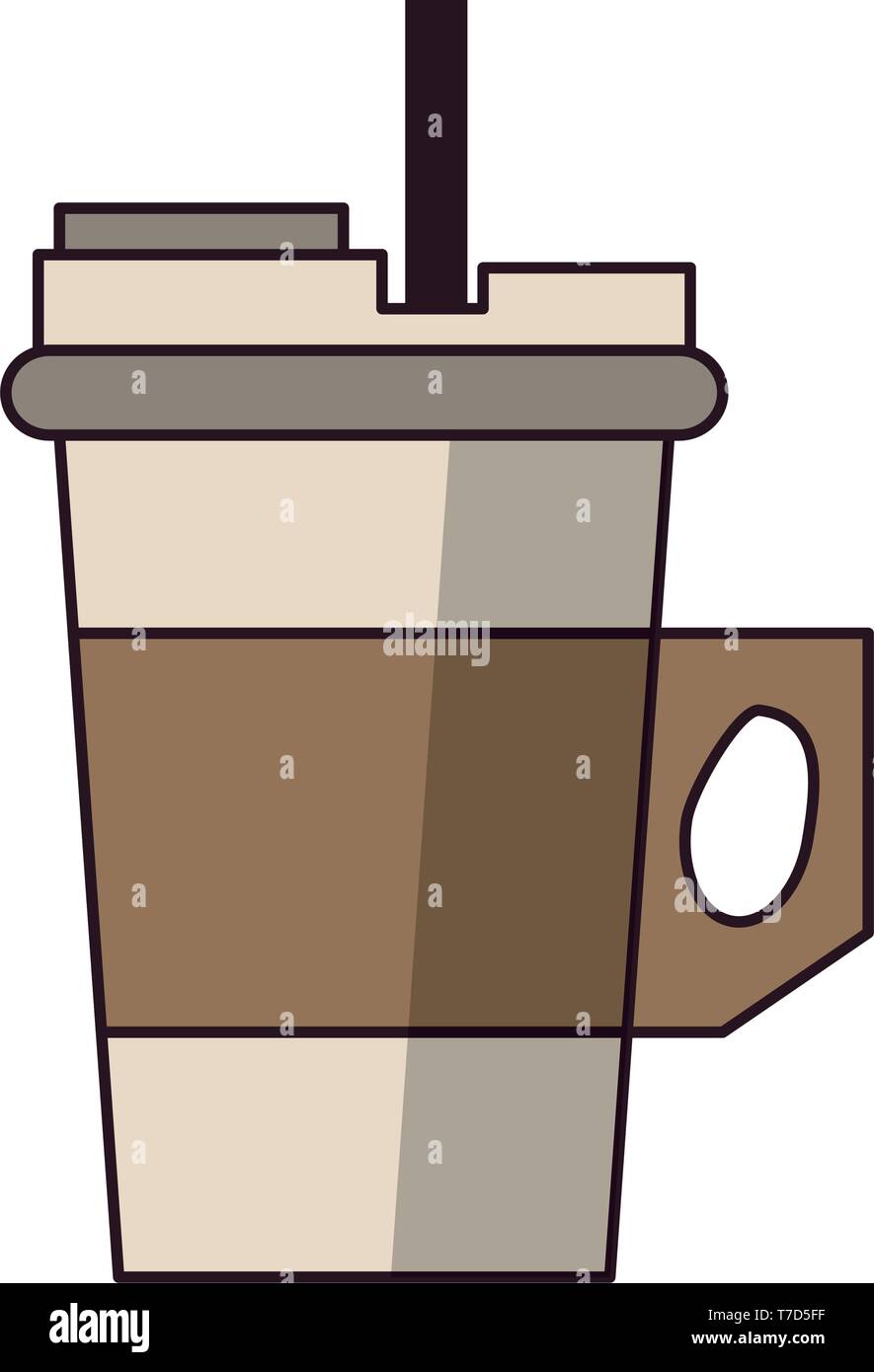 coffee cafe concept cartoon Stock Vector Image & Art - Alamy