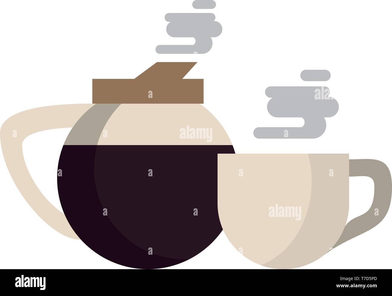coffee cafe concept cartoon Stock Vector Image & Art - Alamy