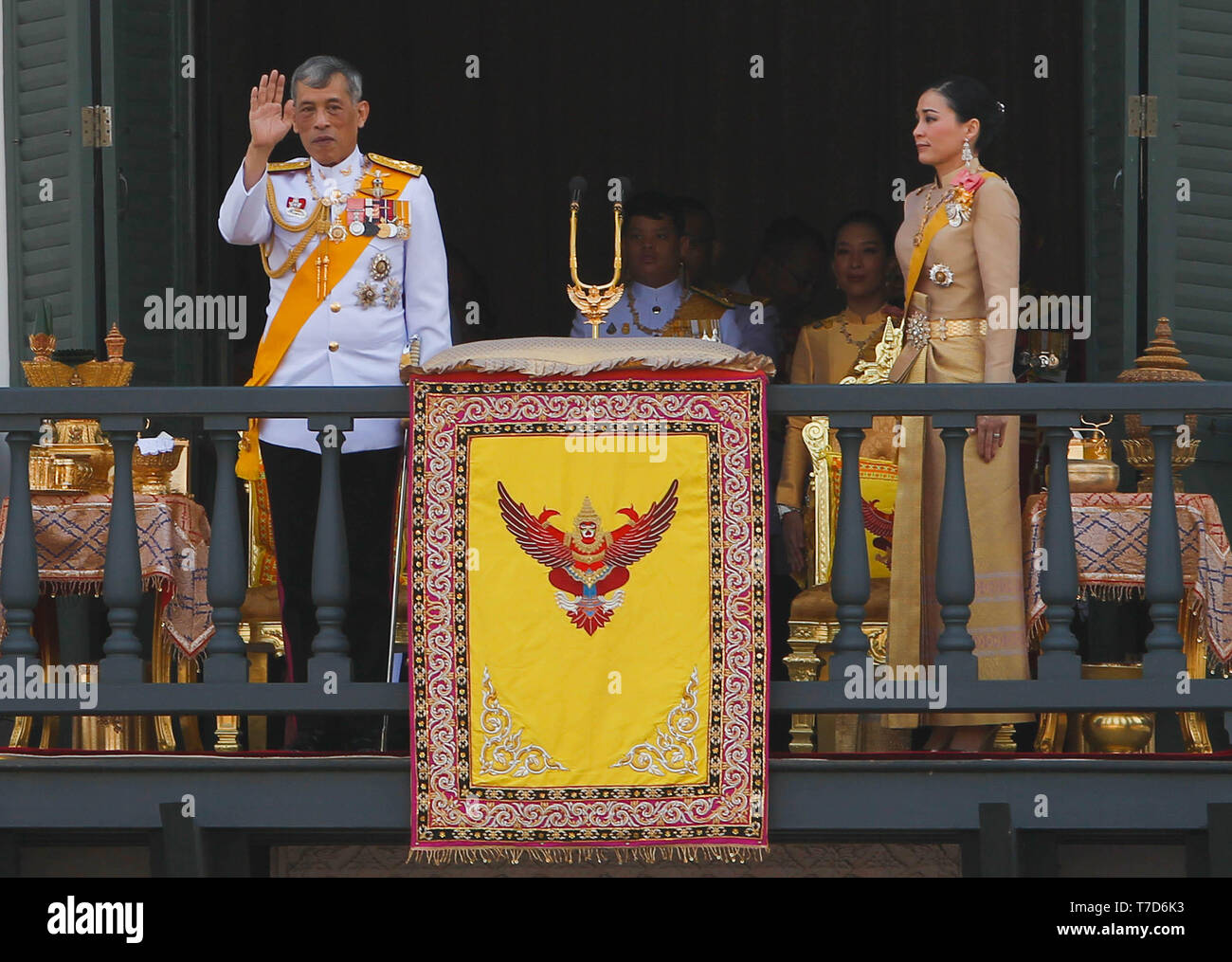 Thailand's King Maha Vajiralongkorn Bodindradebayavarangkun and Queen ...