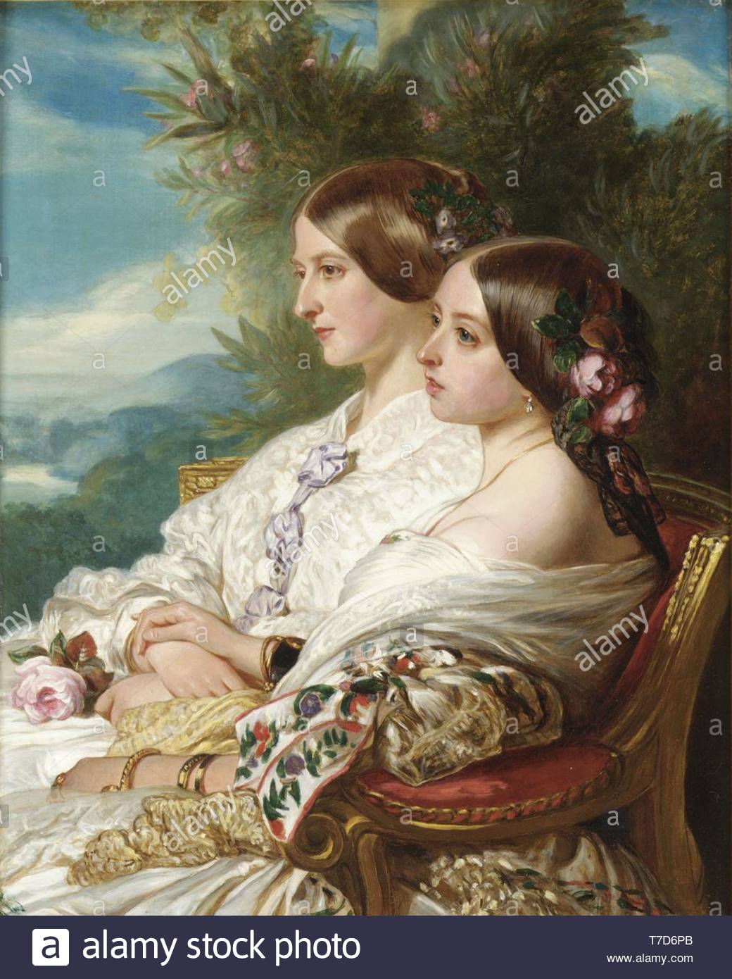 Franz Xaver Winterhalter Victoria Stock Photos & Franz Xaver ...