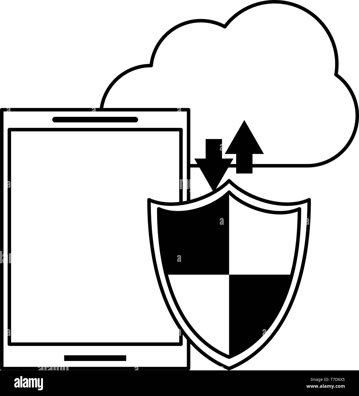 Digital tools cartoon Black and White Stock Photos & Images - Alamy