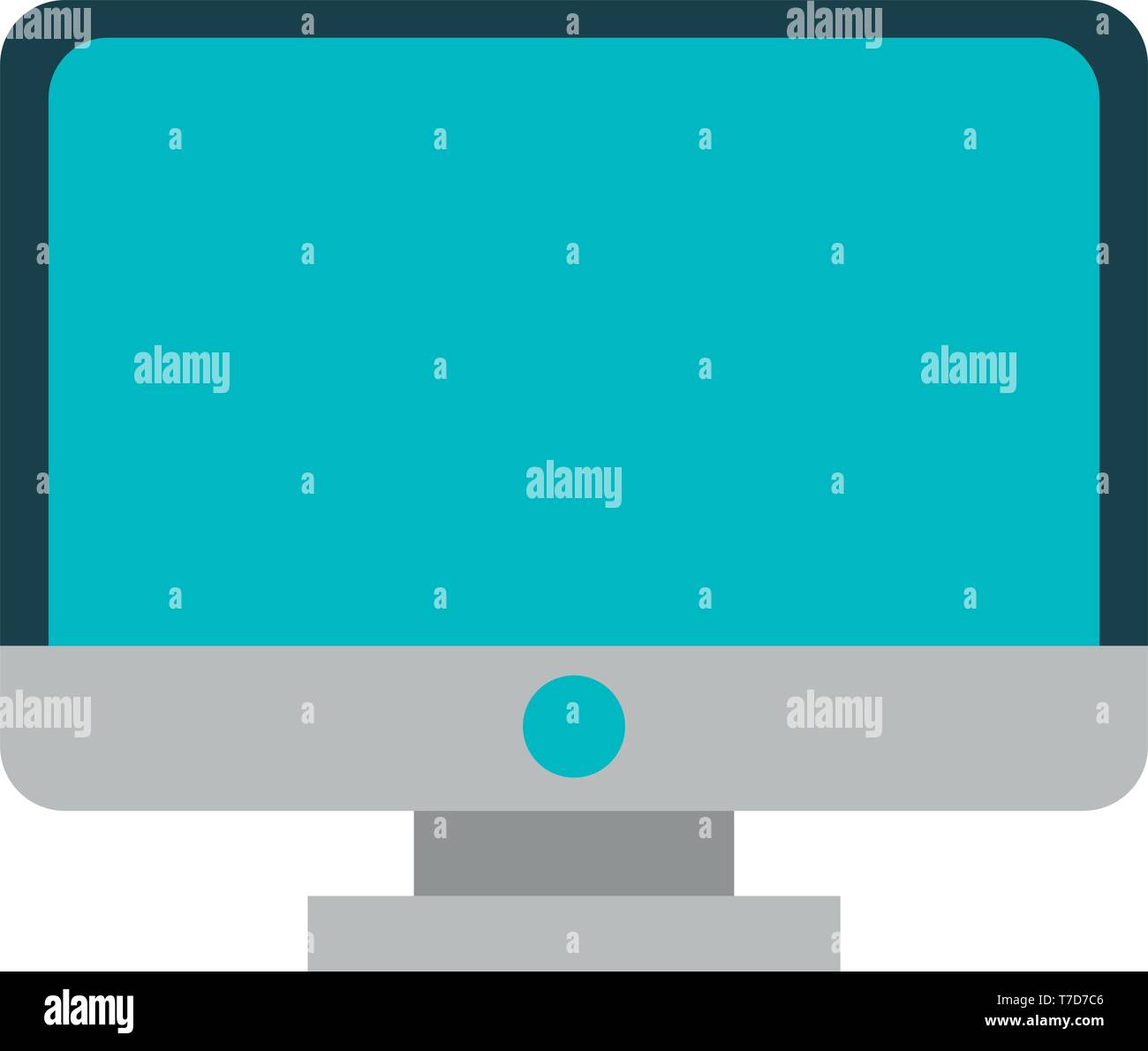 technology computer screen cartoon Stock Vector Image & Art - Alamy