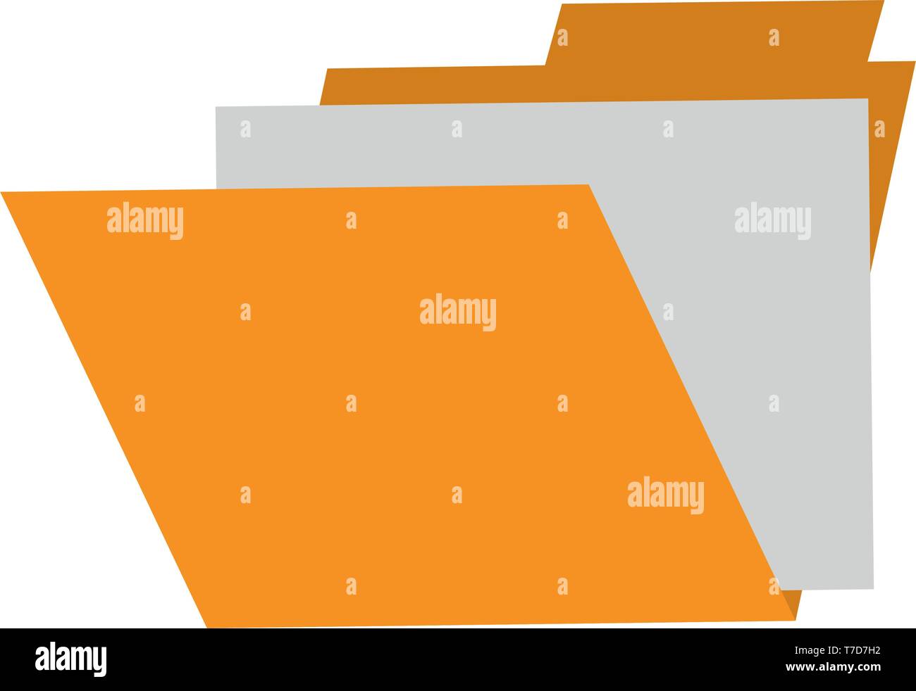 documents folder cartoon Stock Vector Image & Art - Alamy