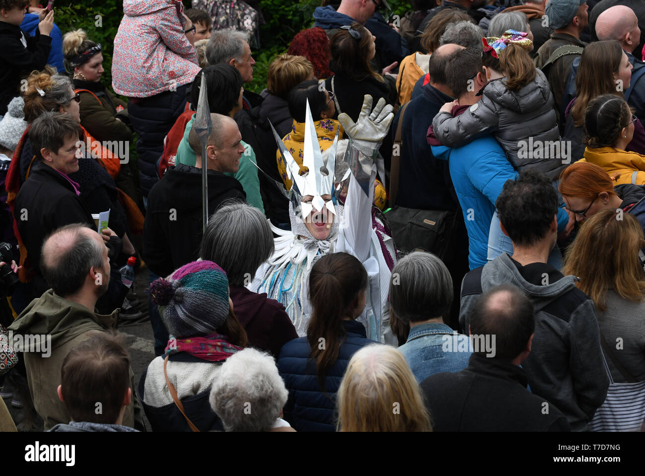 The Green Man festival in Clun, Shropshire, England, Uk 2019 Stock ...