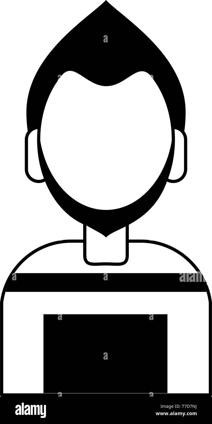 person upper body cartoon Stock Vector Image & Art - Alamy