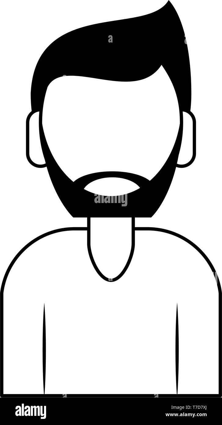 Upper body one young Black and White Stock Photos & Images - Alamy